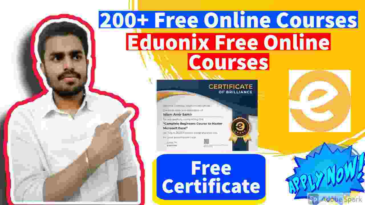 Eduonix Free Courses With Certificate | Best Online Certification ... Eduonix Free Courses With Certificate | Best Online Certification ...