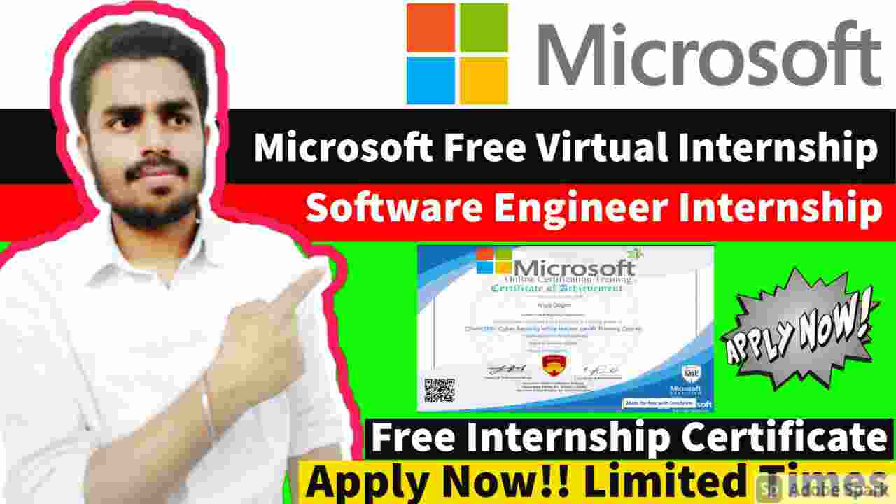 Microsoft Hiring Interns | Free Online Internship With Certificate 2021 - Course and Jobs